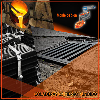 Coladeras de Fierro Fundido | Fundidora Monte de Sion